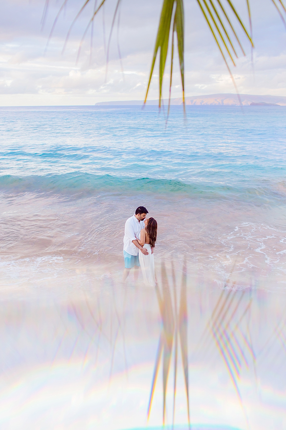 Sunrise portraits with a beautiful Maui backdrop - Love + Water