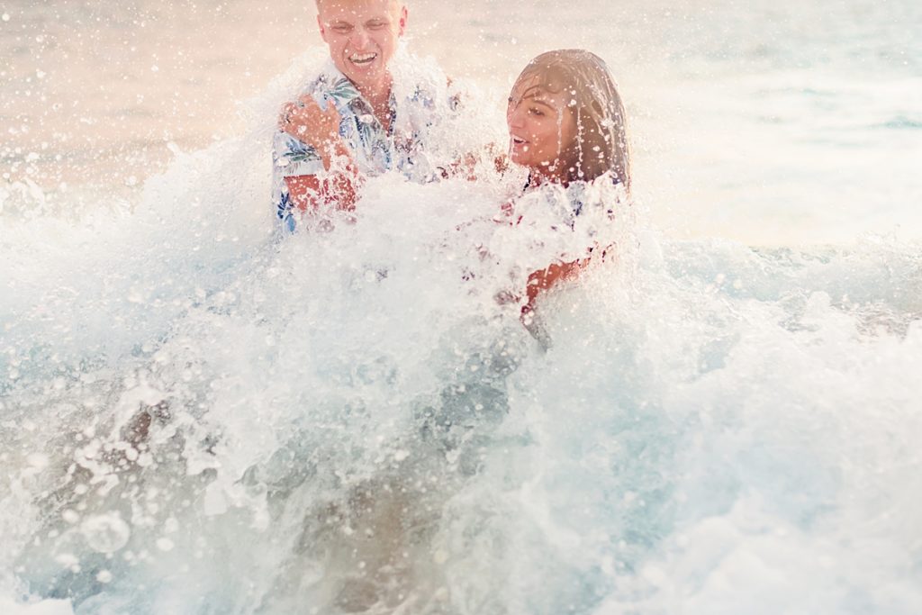 Couples water portrait photography Wailea - Love + Water